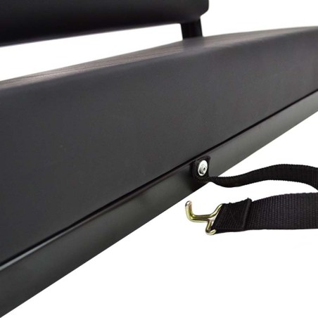 2 men bench seat - BLACK POWDER COATED FRAME - top quality