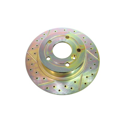 Rear vented disc