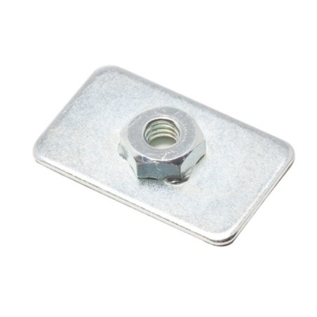 Captive nut plate